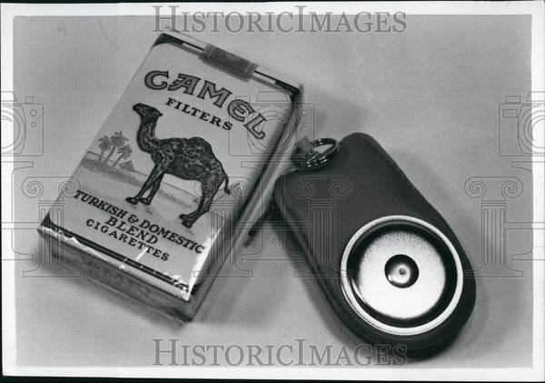 Camel Cigarettes Package Closeup With Lighter - Historic Images
