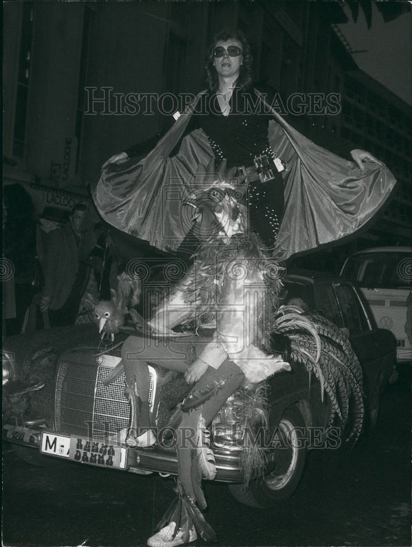 1975 Press Photo Ramma Damma as Elvis Presley - KSG08649 - Historic Images