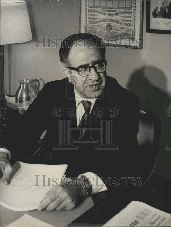 1969, Philip Habib Heads American Peace Delegation - KSK04095 ...