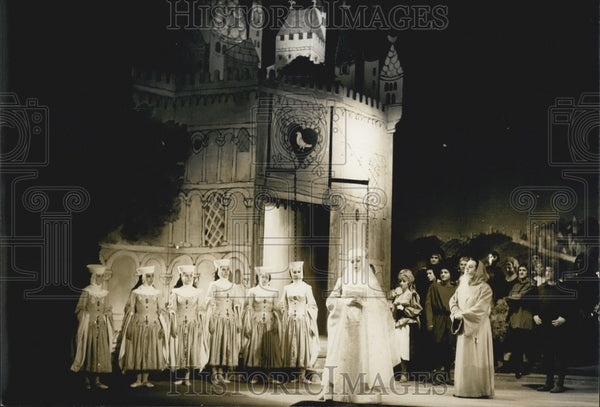 1968, "Count Ory" Scene Paris Comic Opera - Historic Images