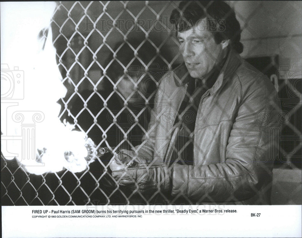 Sam Groom Stars In Deadly Eyes 1983 vintage promo photo print ...