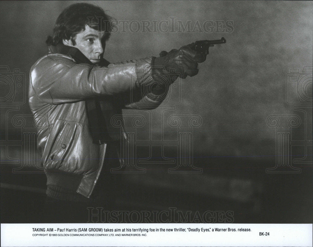 Sam Groom Stars As Paul Harris In Deadly Eyes 1983 vintage promo photo ...