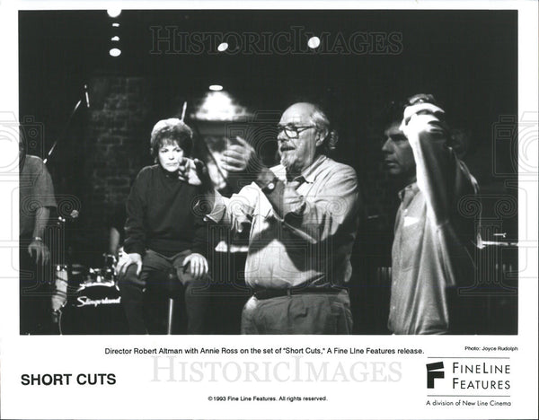 Short Cuts Director Robert Altman Actress Annie Ross 1993 vintage promo ...