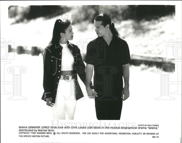 Jennifer Lopez Actress Jon Seda Actor Selena Musical Biograpy 1997 ...