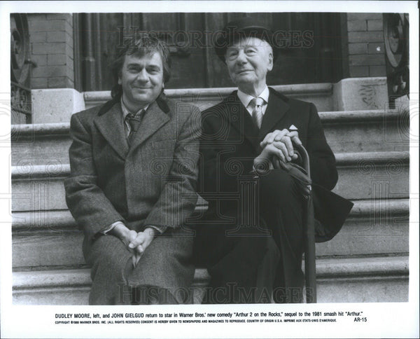 Dudley Moore & John Gielgud Star In Arthur 2 On The Rocks 1988 vintage ...