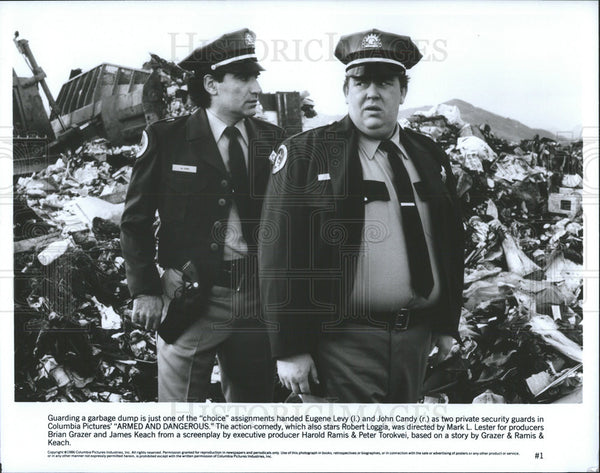 Armed and Dangerous Eugene Levy John Candy 1986 vintage promo photo ...
