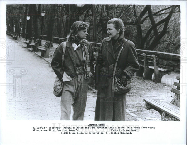 Another Woman Martha Plimpton Gena Rowlands Woody Allen 1988 vintage ...