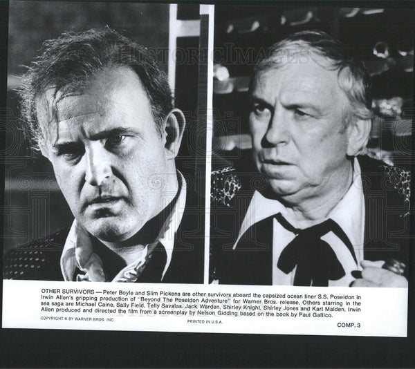 Peter Boyle Slim Pickens Beyond Poseidon Adventure 1979 vintage promo ...