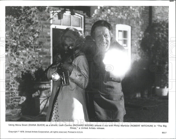 The Big Sleep Diana Quick Richard Boone Robert Mitchum 1978 vintage ...