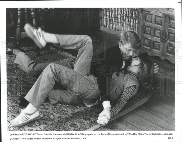 The Big Sleep Edward Fox Candy Clark Joe Brody 1978 vintage promo photo ...