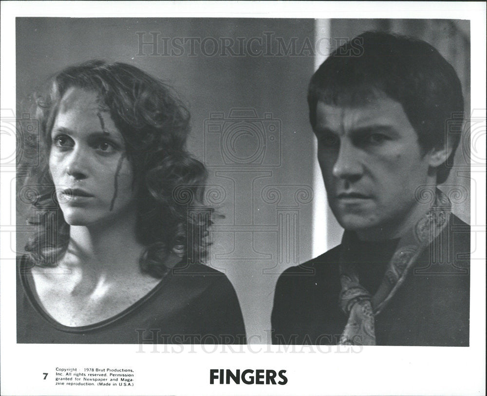 Scene From Movie Fingers 1978 vintage promo photo print - Historic Images