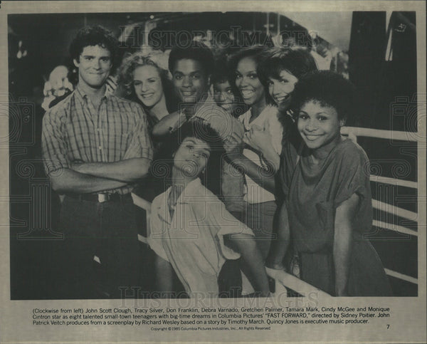 Fast Forward Film Actors Group Picture Clough Silver Franklin 1985 ...