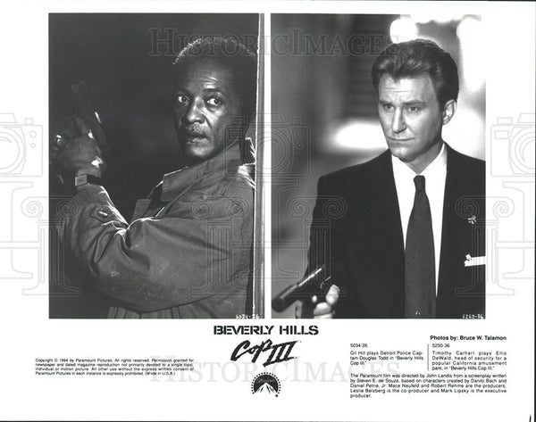 Gil Hill Actor Timothy Carhart Beverly Hills Cop III Action Fil 1994 ...