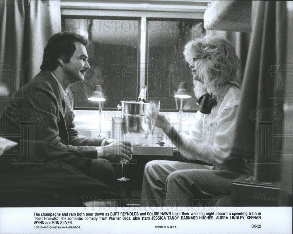 Burt Reynolds and Goldie Hawn in Best Friends 1982 vintage promo photo ...