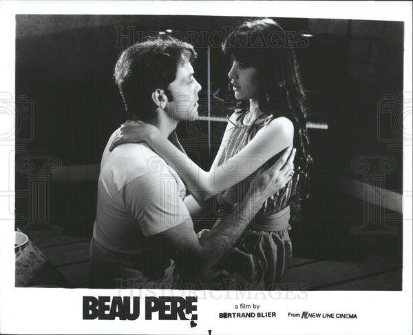 Beau Pere French Film Patrick Dewaere Actor Ariel Besse Actress 1981 vintage promo photo print ...