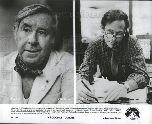 Crocodile Dundee with Mark Blum & John Meillon 1986 vintage promo photo ...