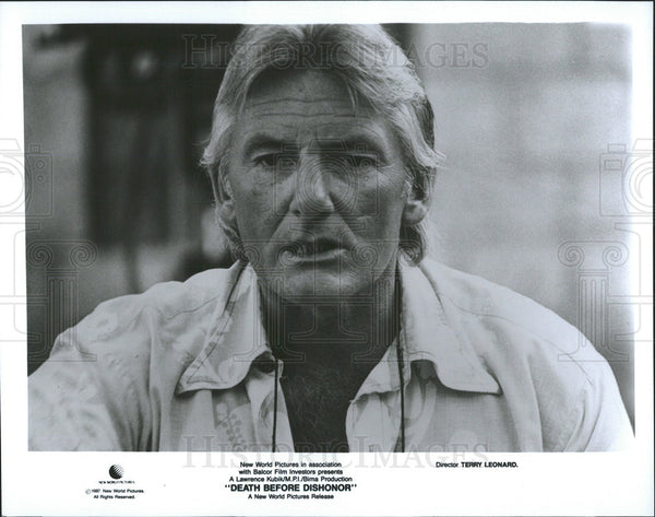 Director Terry Leonard of Death Before Dishonor 1987 vintage promo ...