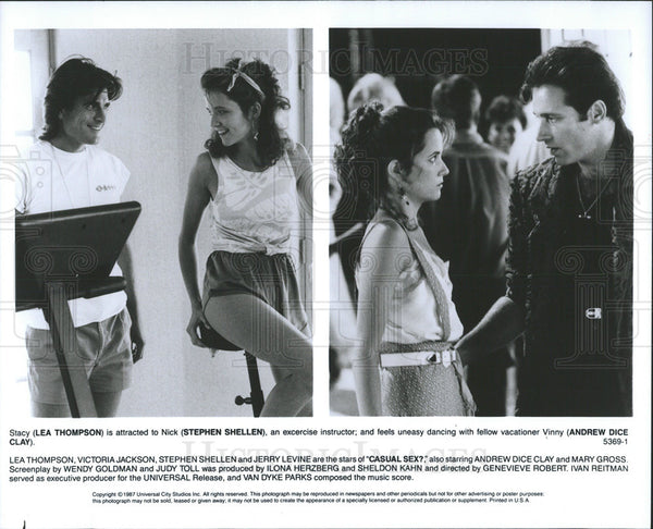 Lea Thompson, Stephen Shellen & Andrew Dice Clay In Casual Sex? 1987 ...