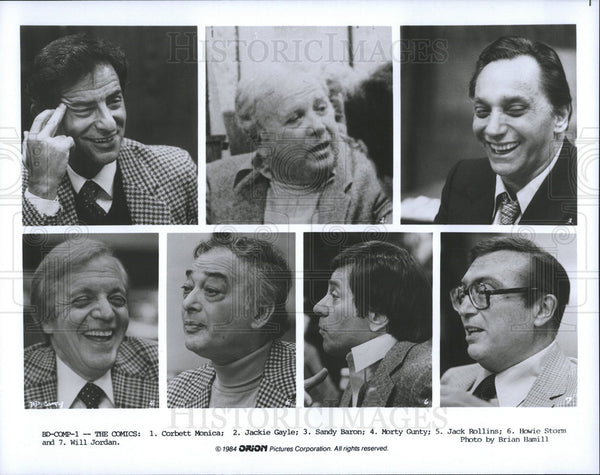 Corbett Monica Jackie Gayle Sandy Baron Morty Gunty 1984 vintage promo ...