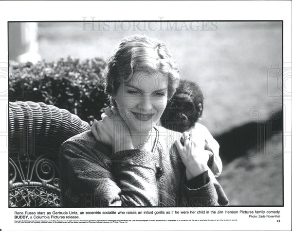 Rene Russo Stars As Gertrude Lintz In Buddy 1997 vintage promo photo ...