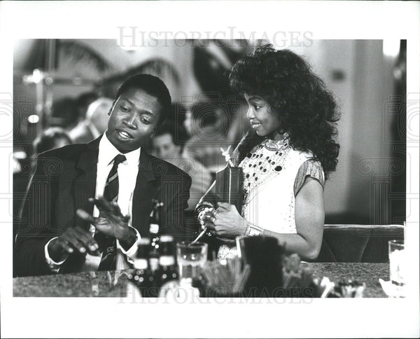 T.K. Carter and Misha Mck. in He's My Girl 1987 vintage promo photo ...