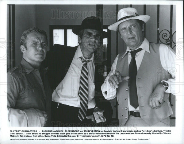 Richard Jaeckel, Alex Rocco, John Vernon Herbie Goes Bananas 1980 ...