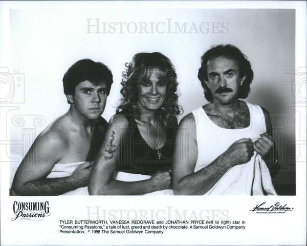 Tyler Butterworth Vanessa Redgrave Jonathan Pryce Actors 1988 vintage ...