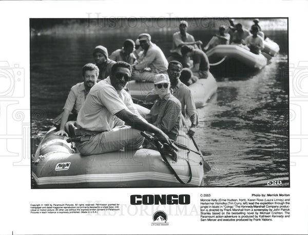 Ernie Hudson, Laura Linney & Tim Curry Star In Congo 1995 vintage promo ...
