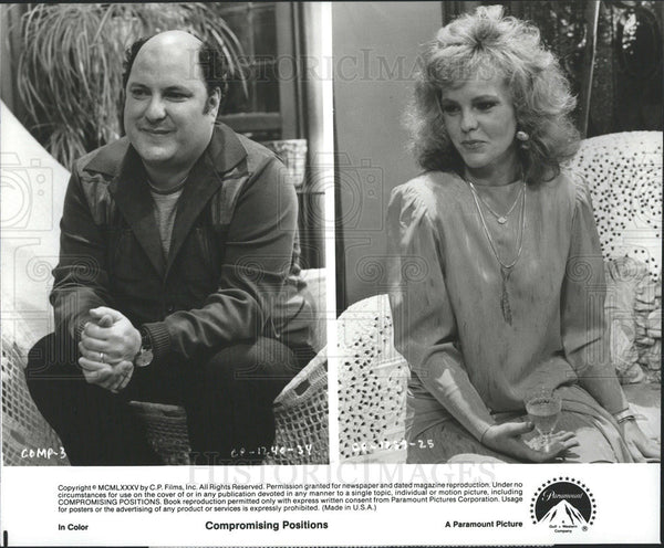 Josh Mostel and Deborah Rush in Compromising Positions 1985 vintage ...