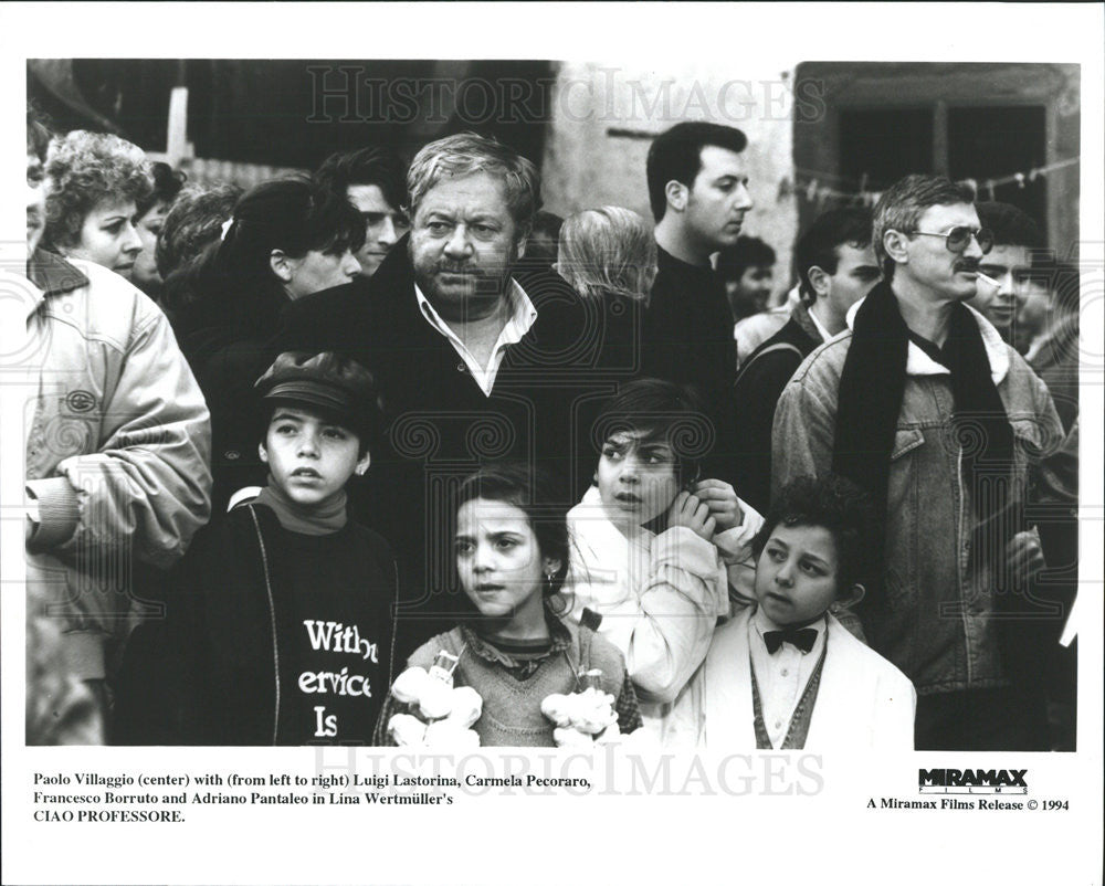 Paolo Villaggio & Luigi Lastorina In Ciao Professore 1994 vintage promo ...