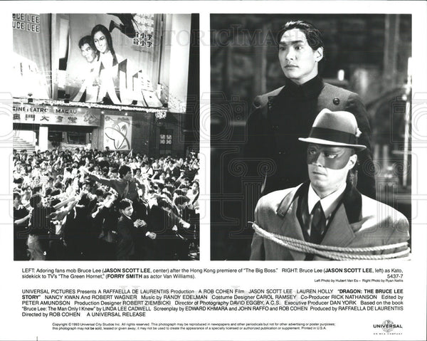 Jason Scott Lee & Forry Smith In Dragon: The Bruce Lee Story 1993 ...