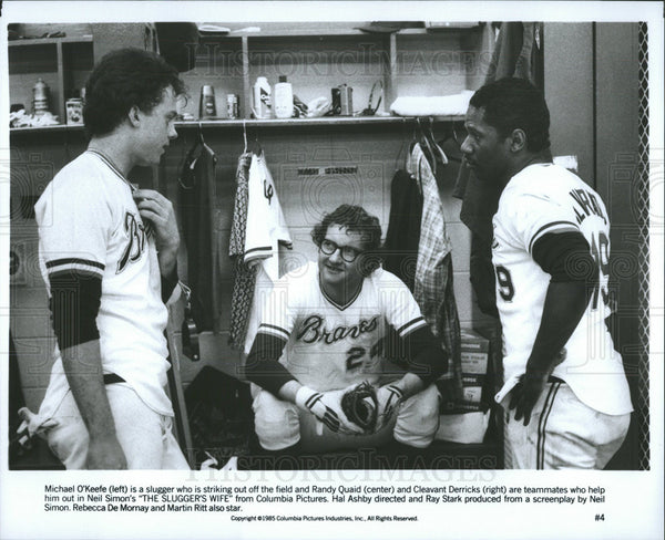 The Slugger's Wife Michael O'Keefe Randy Quaid Cleavant 1985 vintage ...