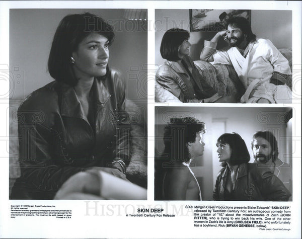 John Ritter, Chelsea Field & Bryan Genesse Star In Skin Deep 1989 ...