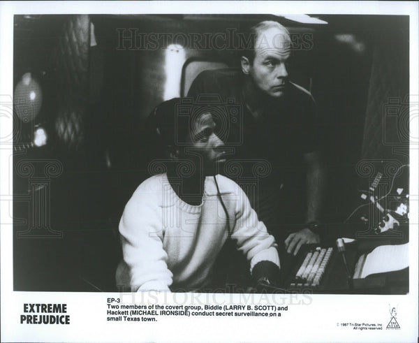 Extreme Prejudice Larry B. Scott Michael Ironside 1987 vintage promo ...