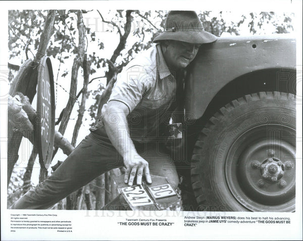Marius Weyers Actor Gods Must Be Crazy 1984 vintage promo photo print ...