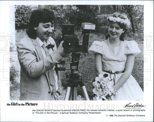 David McKay Helen Pike Actors Girl Picture 1986 vintage promo photo ...