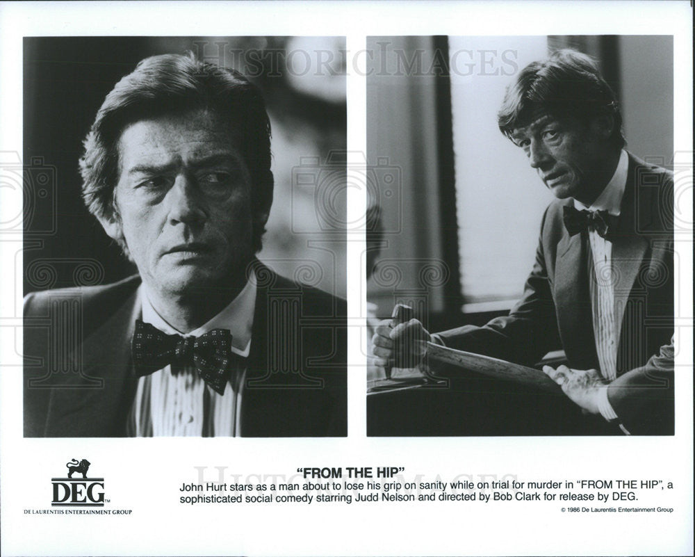 John Hurt Stars In From The Hip 1986 vintage promo photo print ...
