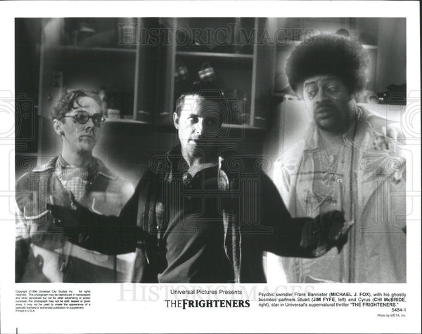 Michael J. Fox, Jim Fyfe & Chi McBride In The Frighteners 1996 vintage ...