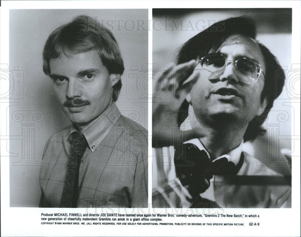 Michael Finnell Producer Joe Dante Director Gremlins 2 Film 1990 ...