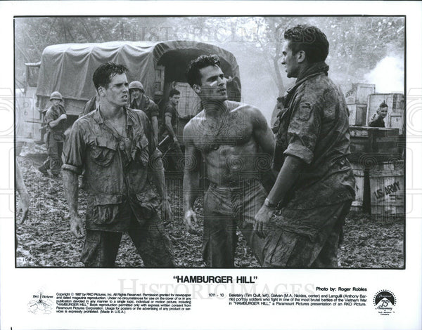 Tim Quill M.A. Nickles Anthony Barrile Actors Hamburger Hill 1987 ...