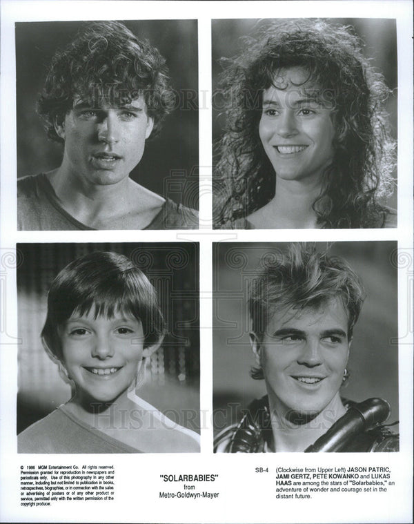 Jason Patric Jami Gertz Pete Kowanko Lukas Haas Actors 1986 vintage ...