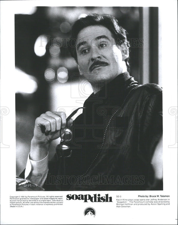 Kevin Kline Actor Comedy Film Movie Soapdish 1991 vintage promo photo ...