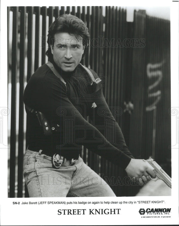Jeff Speakman in Street Knight 1993 vintage promo photo print ...