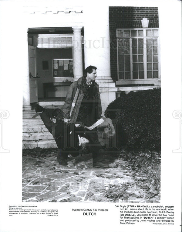 Ethan Randall Ed O'Neill Actors Dutch 1991 vintage promo photo print ...