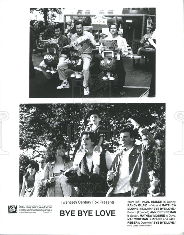 Paul Reiser Randy Quaid Matthew Modine Amy Brenneman Mae 1995 vintage ...