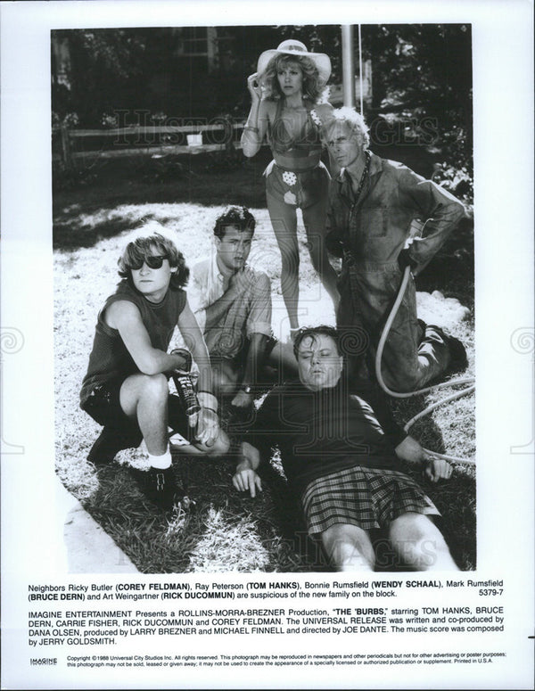 Corey Feldman Tom Hanks Wendy Schall Bruce Dern Rick Ducommun 1988 ...