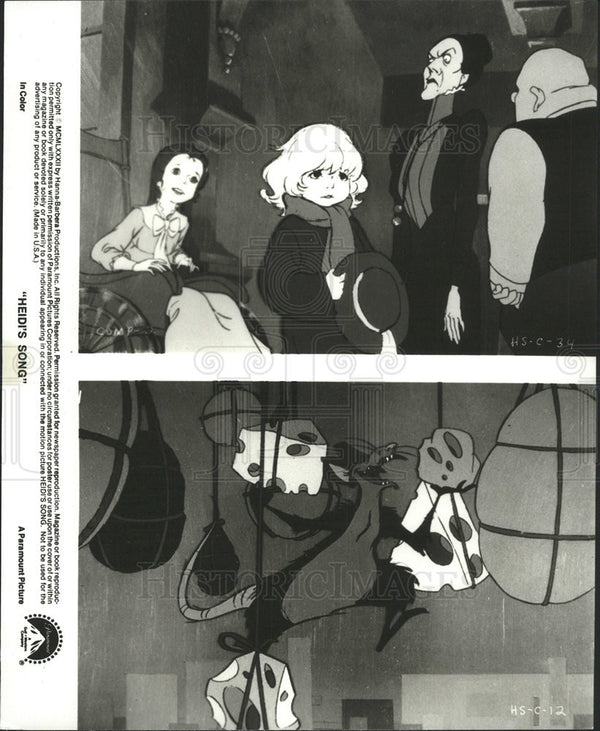 Klara Sessman Heidi Fraulein Rottenmeier Sebastian Head Ratte 1982 ...