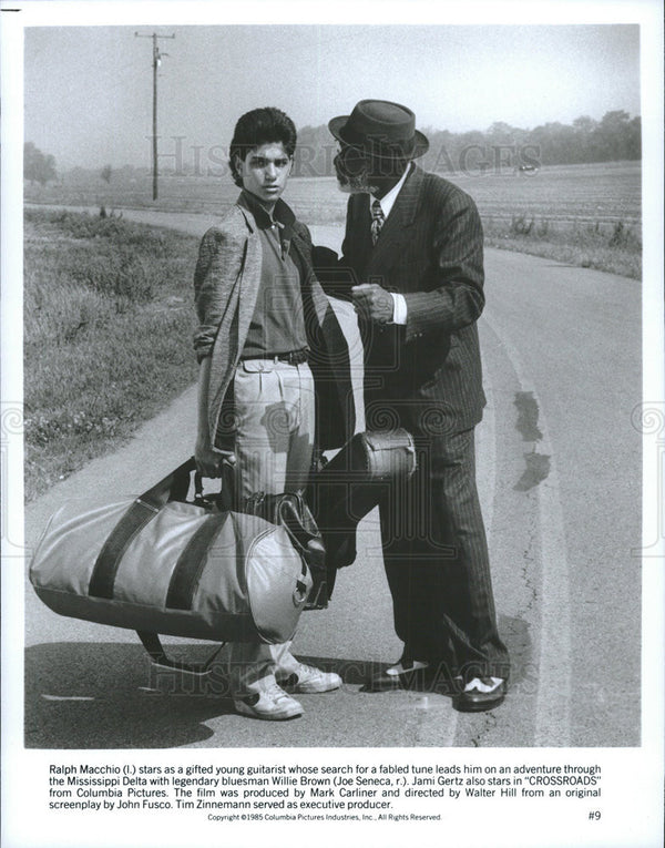 Crossroads Ralph Macchio Joe Seneca 1985 vintage promo photo print ...