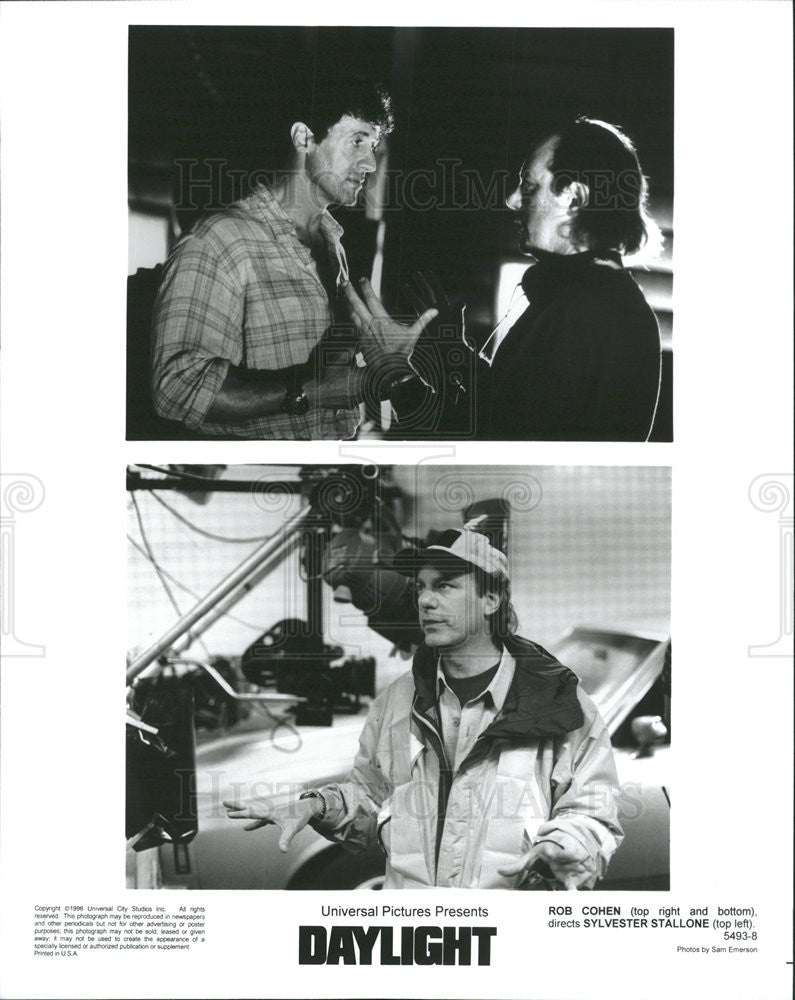 Daylight Rob Cohen Sylvester Stallone 1996 vintage promo photo print ...