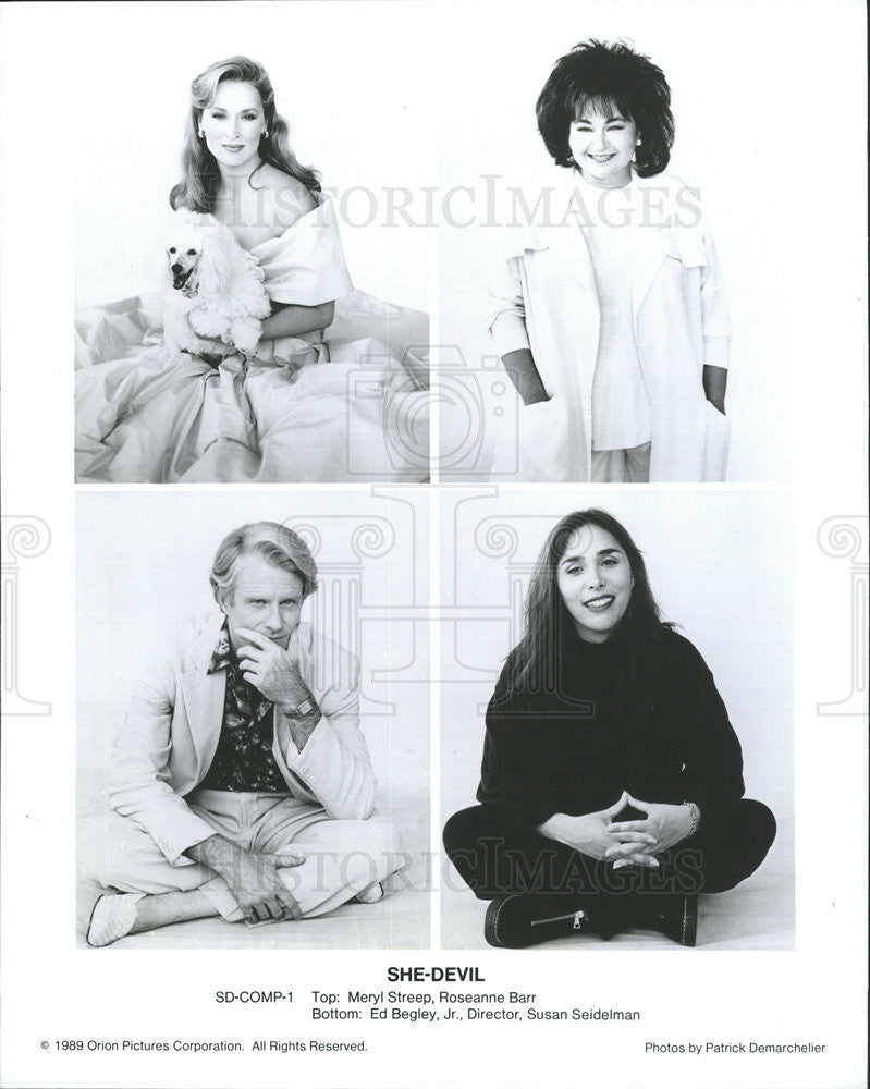 Meryl Streep Roseanne Barr Ed Begley Junior Actors Susan 1989 vintage ...